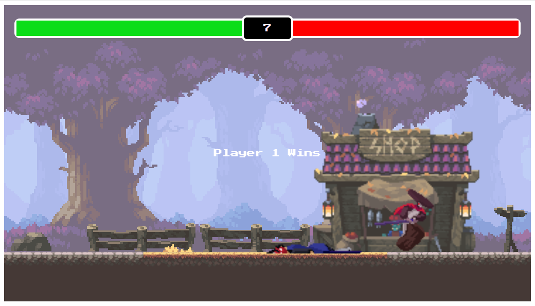 Samurai Fighter Game In Javascript With Source Code Sourcecodester